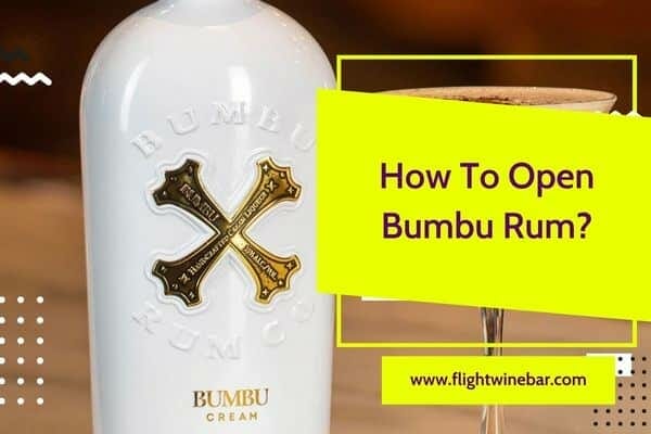 How To Open Bumbu Rum?